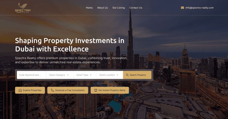 Spectra Realty | Real Estate & Luxury Properties in Dubai